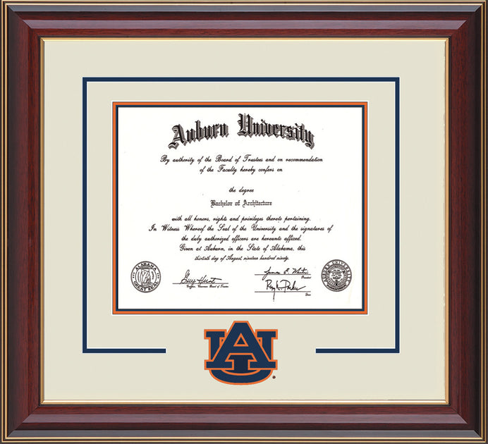 Auburn University Diploma Frame