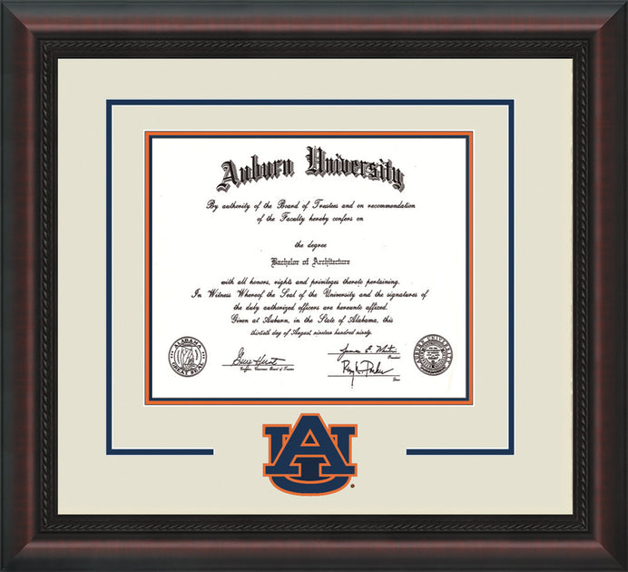 Auburn University Diploma Frame