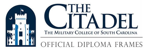 The Citadel Diploma Frames and custom graduation displays – Official ...