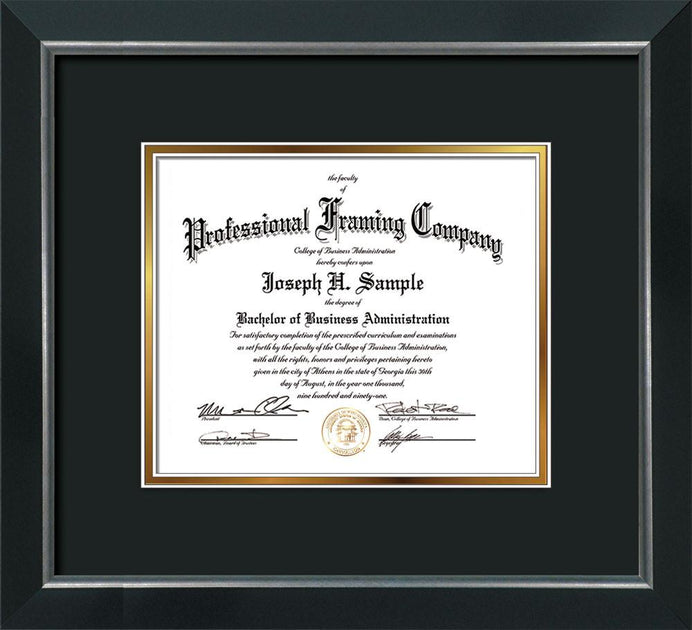 Customized Frame – Official Diploma Frames
