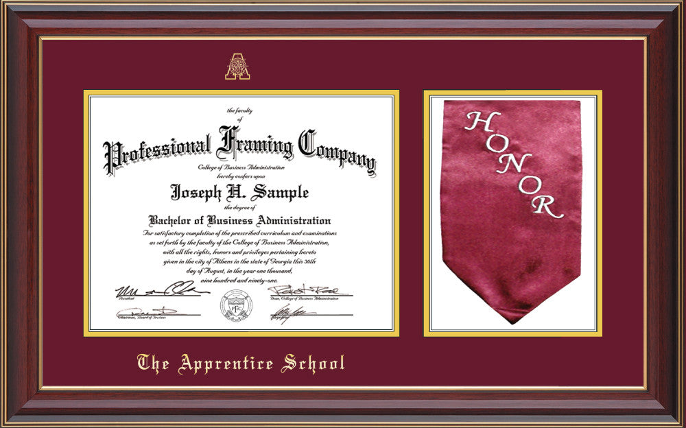 The Apprentice School Diploma Frames – Official Diploma Frames