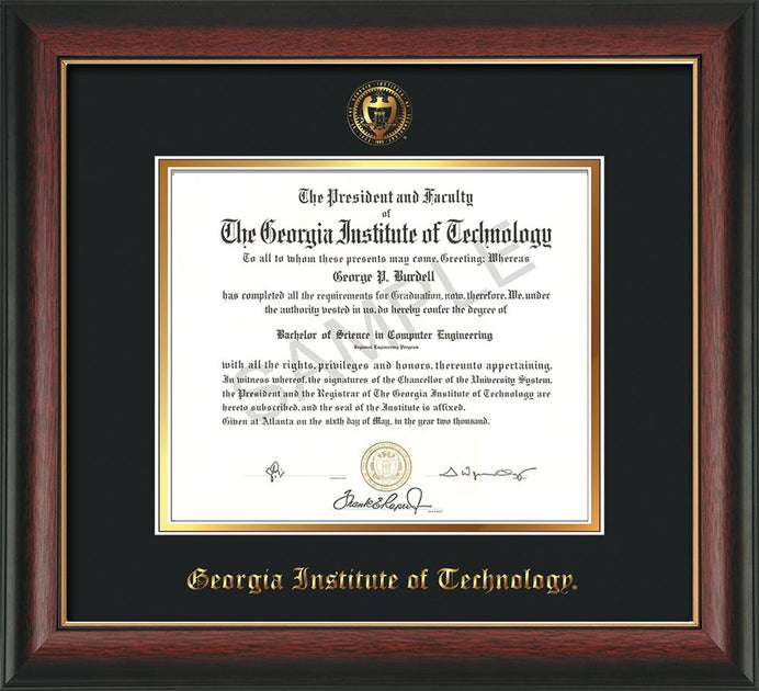 Georgia Tech – Page 6 – Official Diploma Frames