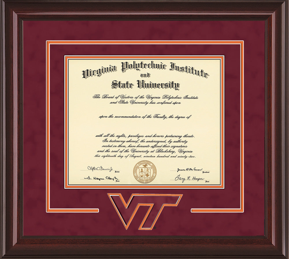 University Of Texas Diploma Frame Diploma Frame With Tassel & Double ...