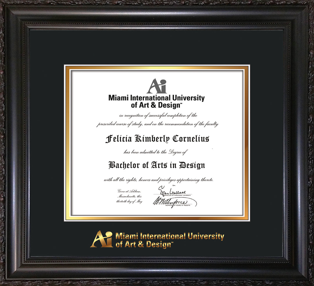 University Of Miami Diploma Frame DIPLOMA FRAMES COLLECTIONS