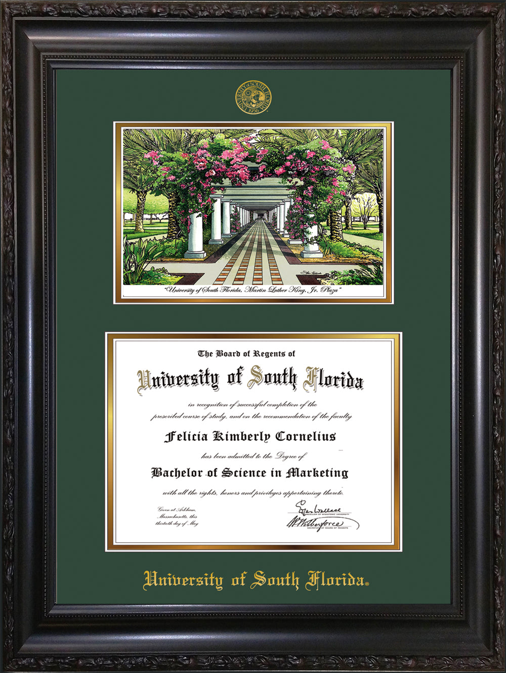 college diploma frames custom
