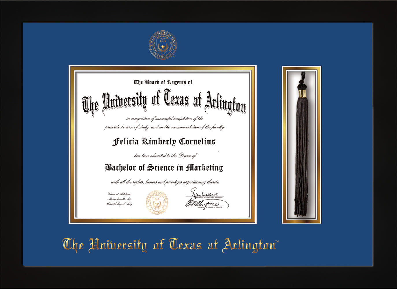 University Of Texas At Arlington Diploma